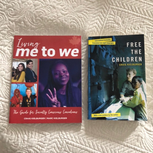 Other | Two Craig Kielburger Books | Poshmark